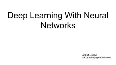 ccs355 neural networks and deep learning unit 1 pdf notes with question