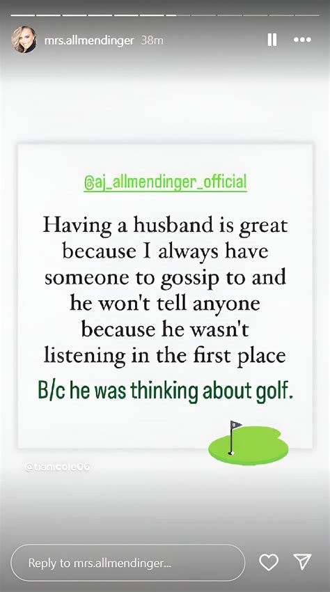 Aj Allmendingers Wife Tara Trolls Her Husband By Sharing A Relatable