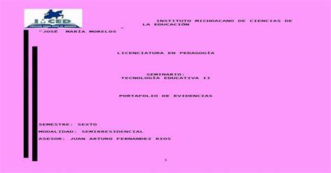 Portafolio Evidencias Maria Concepcion Hernandez Ibarra Doc Document