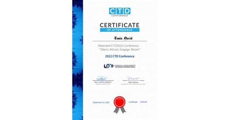 Tosin David On Linkedin 2022 Ctd Conference • Tosin David • Ldni