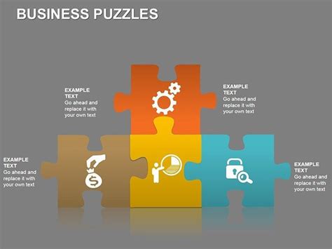 Puzzle Work PowerPoint Diagrams