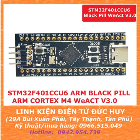 Stm32f401ccu6 Arm Black Pill Arm Cortex M4 Weact V3 0 Linh KiỆn ĐiỆn TỬ ĐỨc Huy 29a BÙi XuÂn