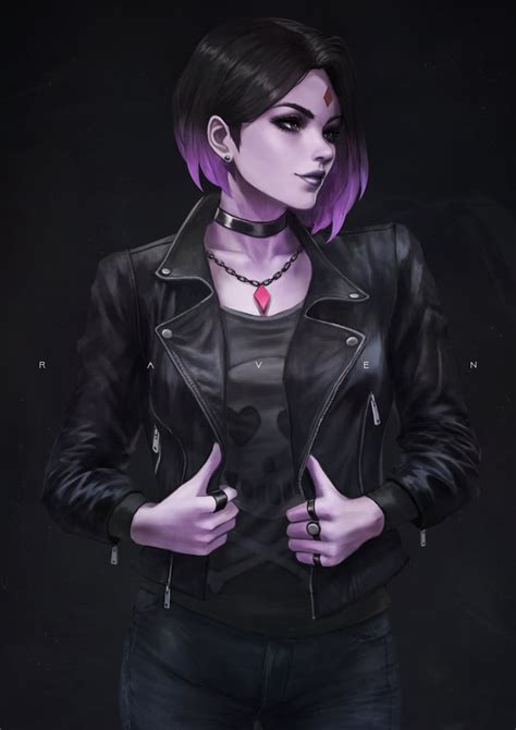 Raven Dc Comics And More Drawn By Monori Rogue Danbooru