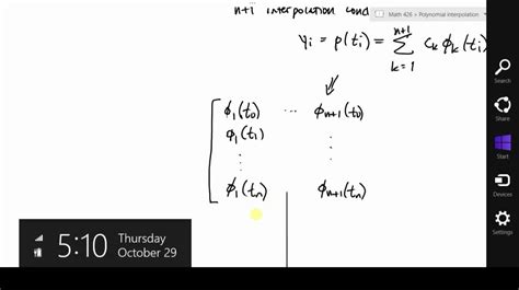 Math426 B Splines Youtube