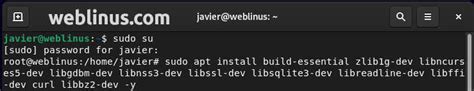 Instalar Python 3 11 1 En Debian 11 Y Derivados Weblinus