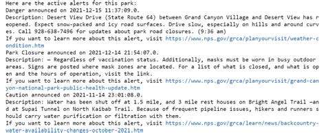 Github Bengusuozcannationalparksv1 An Api Wrapper Package For Us National Parks