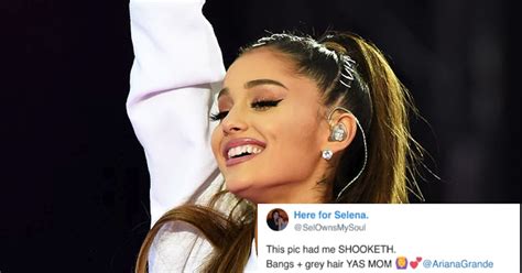 Are Ariana Grandes Bangs Real She Looks So Fierce