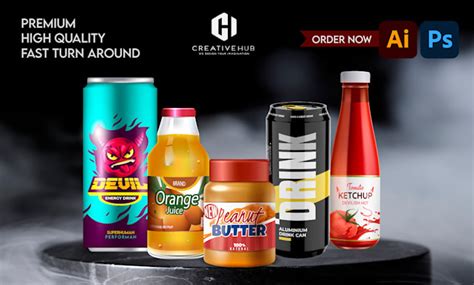 Design Beverages Label Juice Label Energy Drink And Bottle Label By Creativehubxx Fiverr