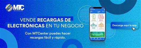 ¿cómo Vender Recargas Electrónicas Mtcenter