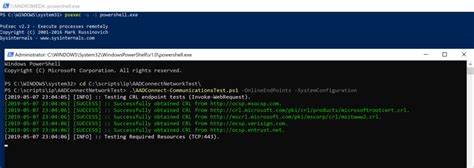 Update To Aad Connect Network Test Undocumented Features