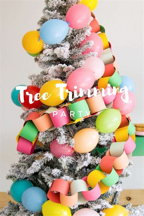 Tree Trimming Party Ideas For Food Games And Tree Decorating Party Fun