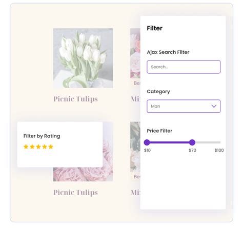 Product Filter Wceazy