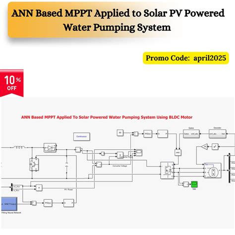 Ann Mppt Solarpv Waterpumping Matlab Simulink Renewableenergy