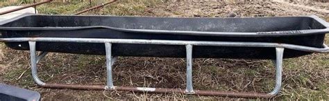 Behlen Country Galvanized Feed Bunk 10 Long Sherwood Auctions