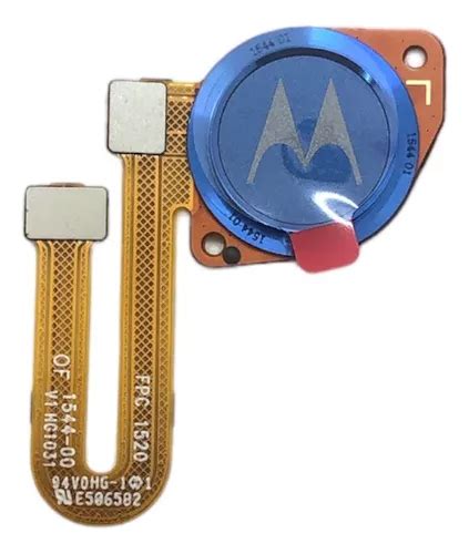 Flex Botão Biometria Moto E Plus Xt Azul Original Novo MercadoLivre