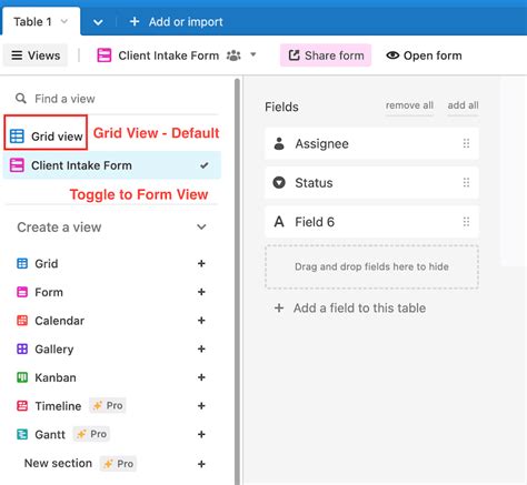 Create Airtable Client Intake Forms Free And Powerful Fetchprofits