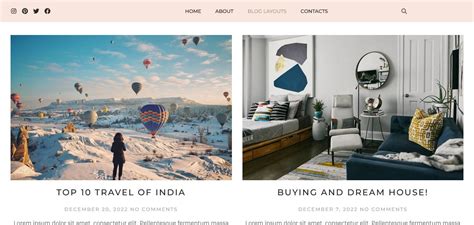 Wordpress Theme For Blog Feminine Theme Bloggers Style Minimal Wordpress Theme Fashion