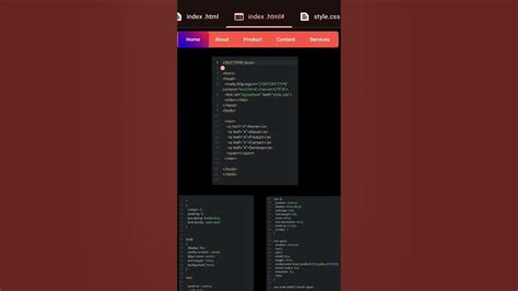 Modern Navbar Html And Css How To Create Navigation Bar Html And Css
