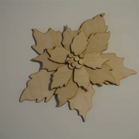 Poinsettia Ornament Etsy