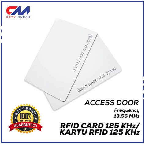 Jual Kartu RFID 125 Khz Tipis RFID CARD 125Khz Proximity Shopee