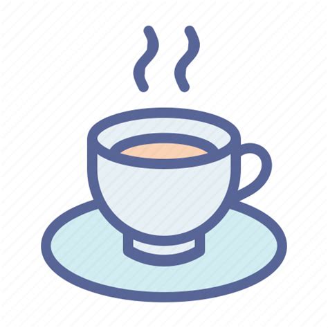 Cup Saucer Hot Beverage Tea Drink Coffee Icon Download On Iconfinder