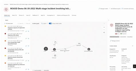 Microsoft Defender 入口網站中的 Microsoft Defender 全面偵測回應 Microsoft