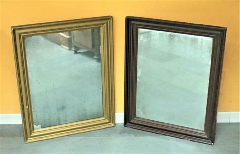 Wall Mirror 2 Softwood Late 19th Century Catawiki
