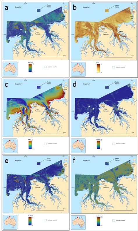 5 Spatial Distribution Of Seabed Mud Content And Relevant Predictive
