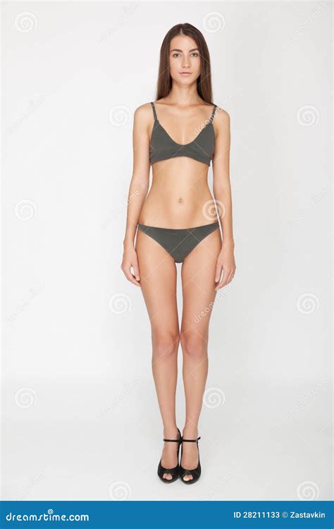 Model Tests Stock Image Image Of Erotic Haircare Girl