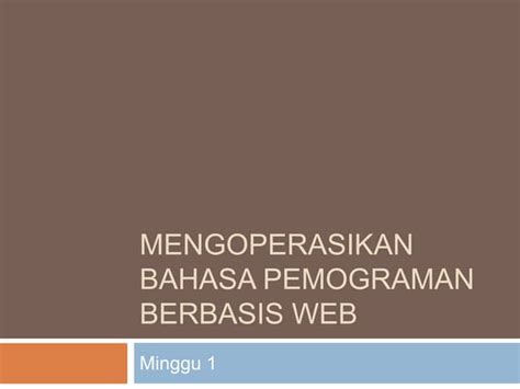 Materi Php Pptx