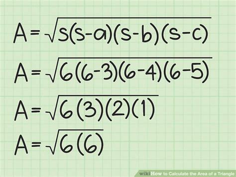 5 Ways To Calculate The Area Of A Triangle WikiHow