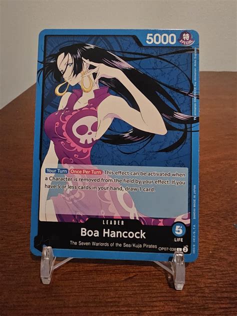One Piece Boa Hancock Op07 038 500 Years In The Future Leader