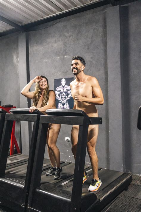 My Girlfriend I Go To The Gym Completely NAKED People Tell Me Its Gross But I Dont Care I
