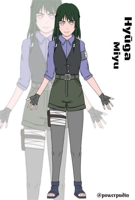 Miyu Hyuga Redesign Decidi Desenho
