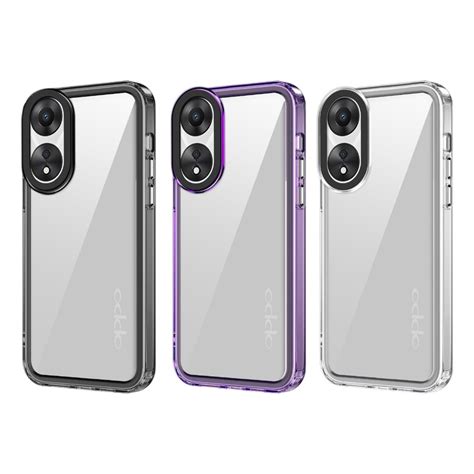 เคสโทรศัพท์อะคริลิคใส แบบแข็ง กันกระแทก หรูหรา สําหรับ Oppo A79 5g A78