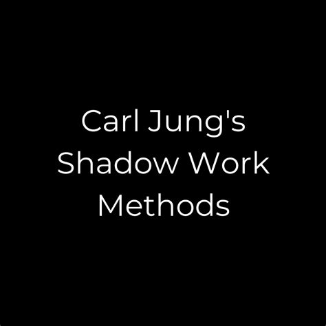 The Best Shadow Work Methods According To Carl Jung Demystifying Shadow Work 3 Rafael Krüger