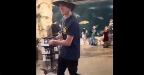Man Runs Into Bass Pro Shop Naked Jumps Into Aquarium