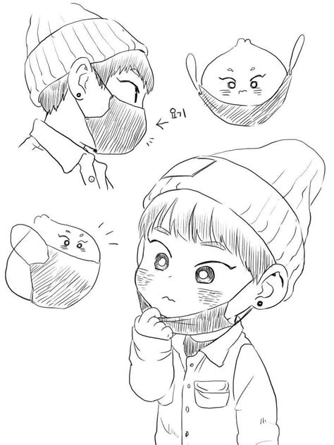 Маленькие корейские рисунки 56 фото