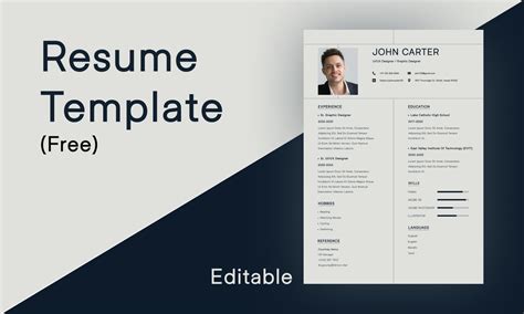 Resume Template Figma