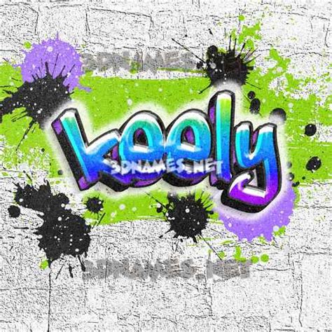 36 3d Names For Keely