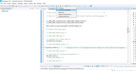 Manual Primer Proyecto Stm32 Parte 4 Programar Un Microcontrolador Stm32 Libreservo