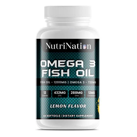 Omega 3 Fish Oil Nutri Nation