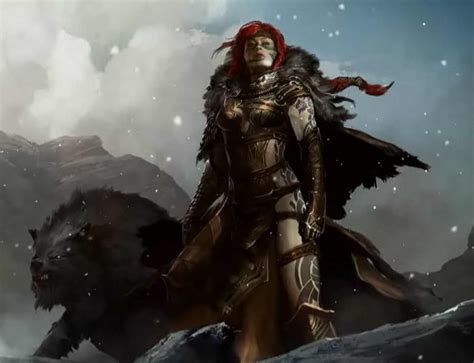 Eir Stegalkin By Kekai Kotaki Official Guild Wars 2 Art Guild Wars