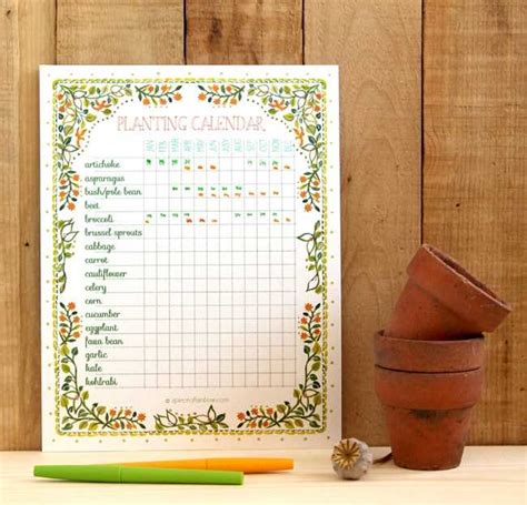 Ultimate Garden Planting Calendar Template For Perfect Timing