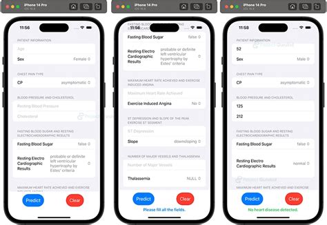 Swift Heart Disease Prediction App Project Project Gurukul