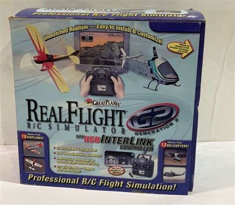 Great Planes Real Flight R C Simulator With Usb Interlink Controller New Hash Auctions