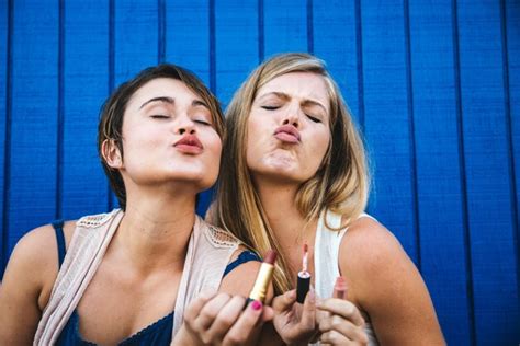 Premium Photo Two Girls Playing