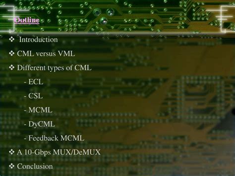 Ppt High Performance Mos Current Mode Logic Circuits Powerpoint