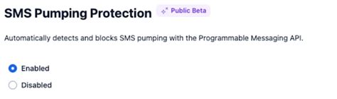 Sms Pumping Protection For Programmable Messaging Twilio