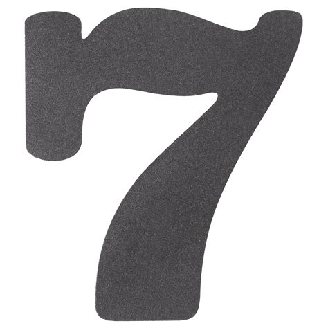 Картинки трафареты цифры 7 46 фото